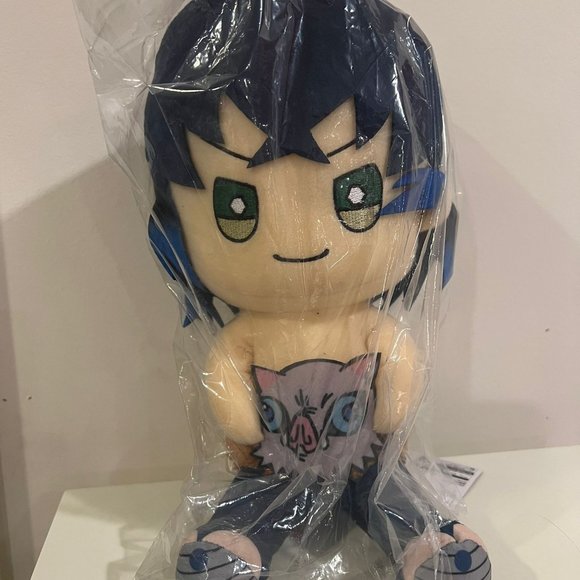 FuRyu | Toys | Demon Slayer Kimetsu No Yaiba Inosuke Hashibira Holding ...